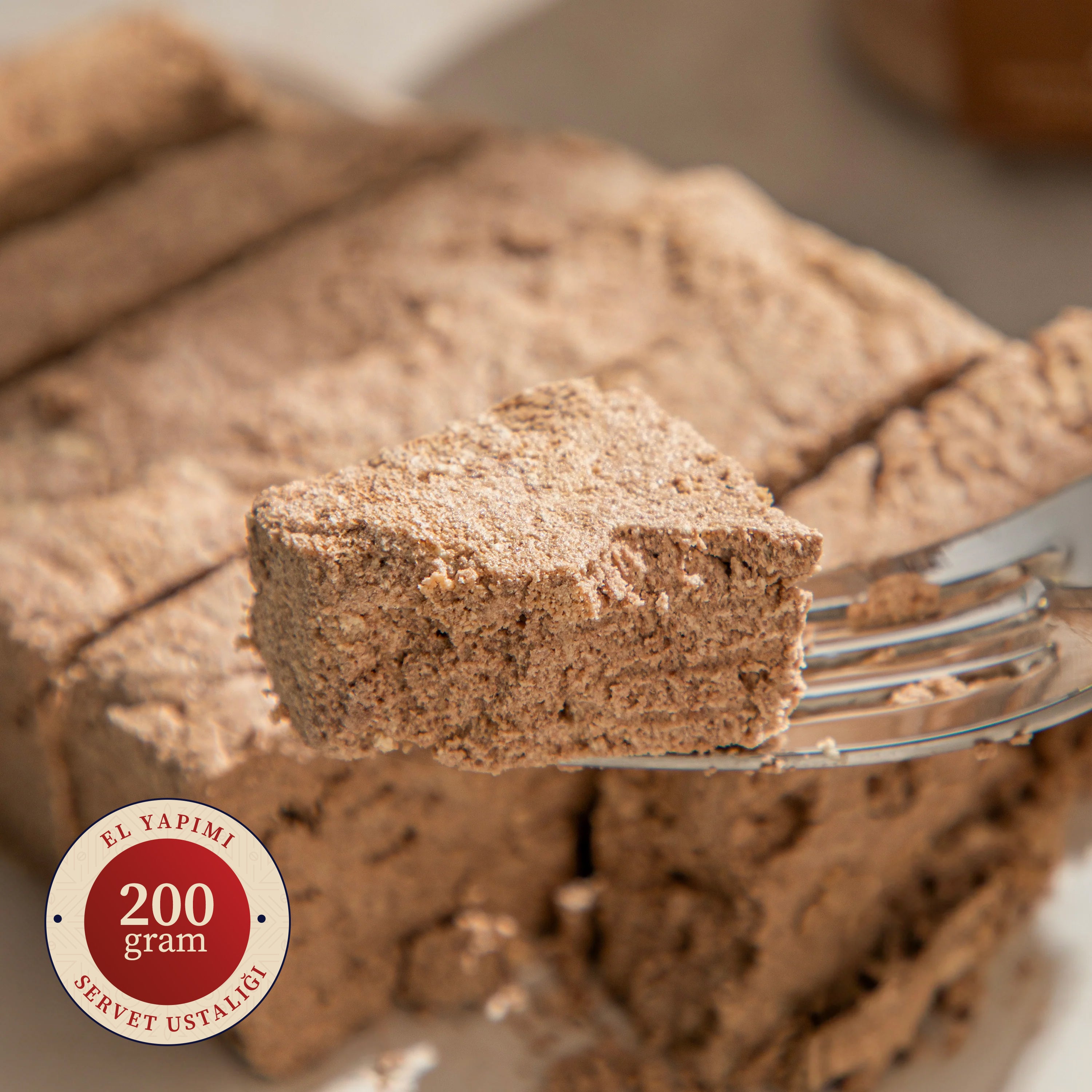Kakaolu Taze Tahin Helvası 200g – Servet