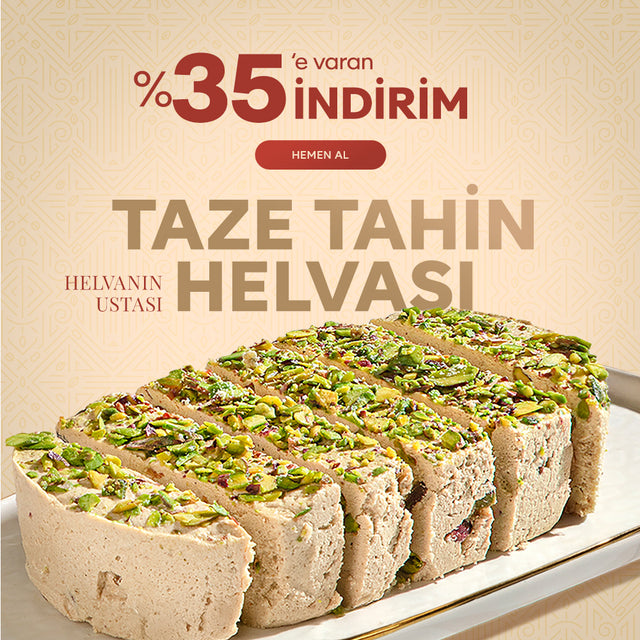 Servet | El Yapımı Helva, Lokum, Atalık Altın Susamdan Tahin